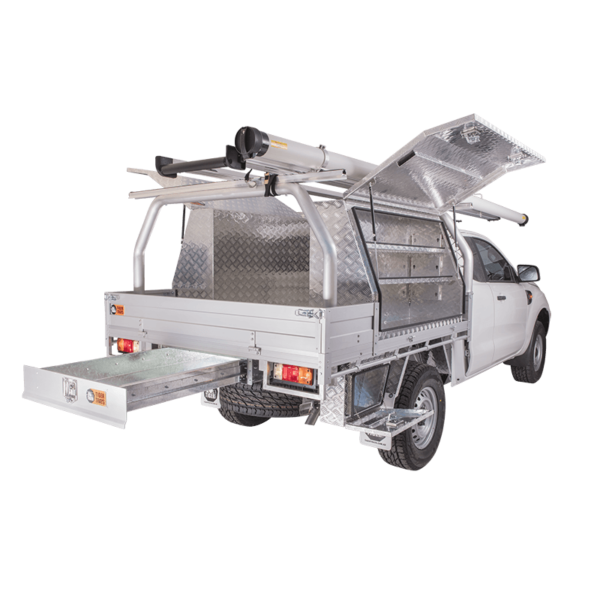 Tiger Trays Electricians Package with Tradie Ute Tray